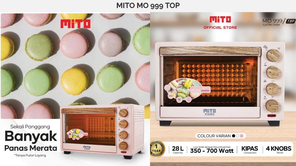 Review Lengkap Oven MiTO MO 999 TOP yang Turun Harga Jadi Under 1 Juta ...