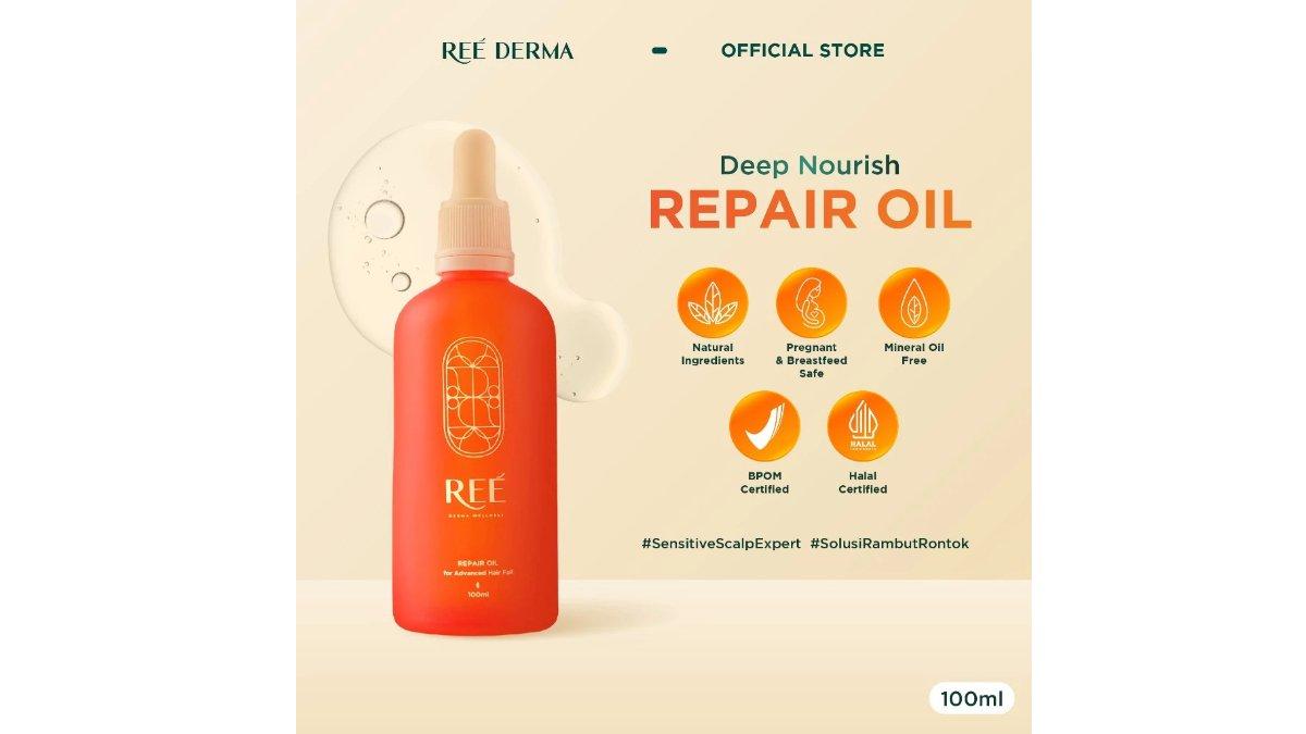 4 Varian Hair Oil Ree Derma Sesuai dengan Kebutuhan Rambut ...