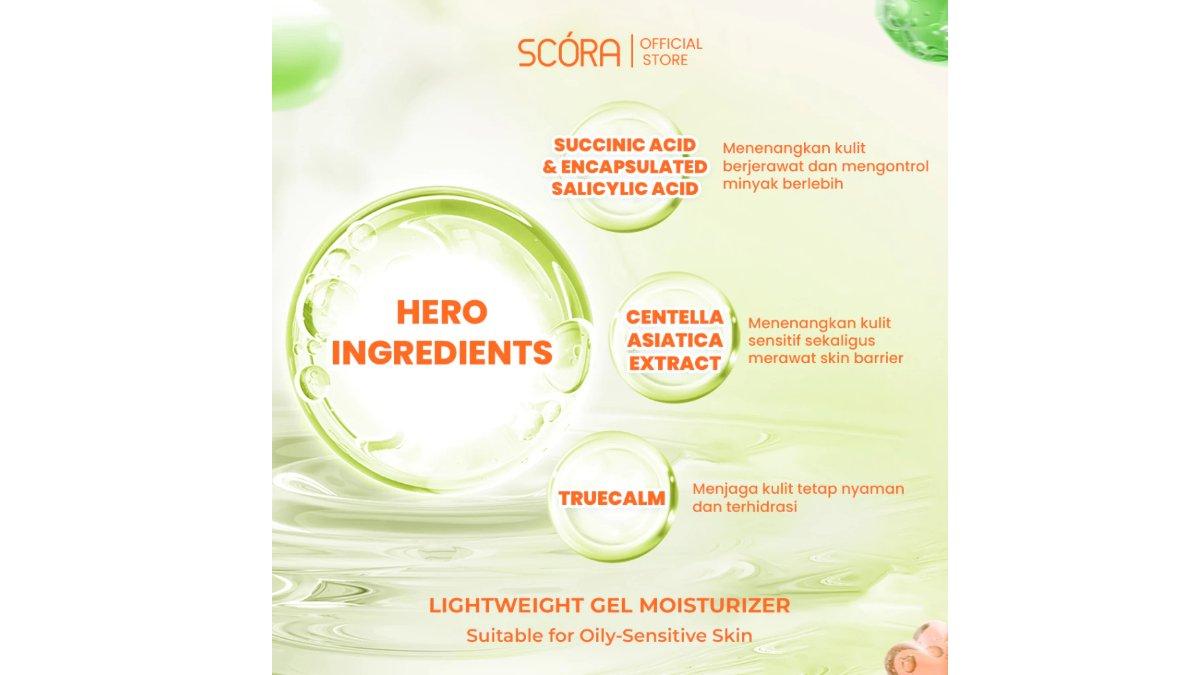 Review Scora Hydra Calm Cica Soothing Moisturizer: Manfaat, Kelebihan ...