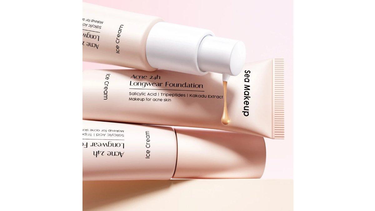 Review Sea Makeup Acne 24h Longwear Foundation: Manfaat, Kelebihan ...