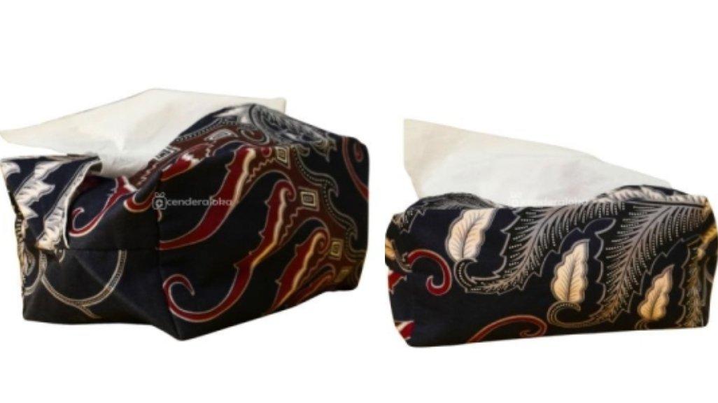 4 Rekomendasi Tempat Tisu Motif Batik dari Cenderaloka - Tribunshopping.com