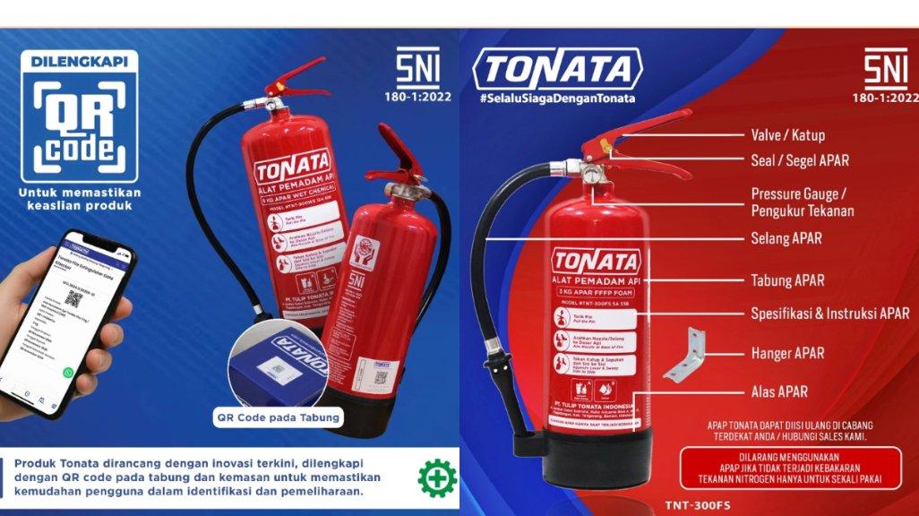 5 Rekomendasi APAR Tonata: Alat Pemadam Kebakaran untuk Berbagai Sumber ...