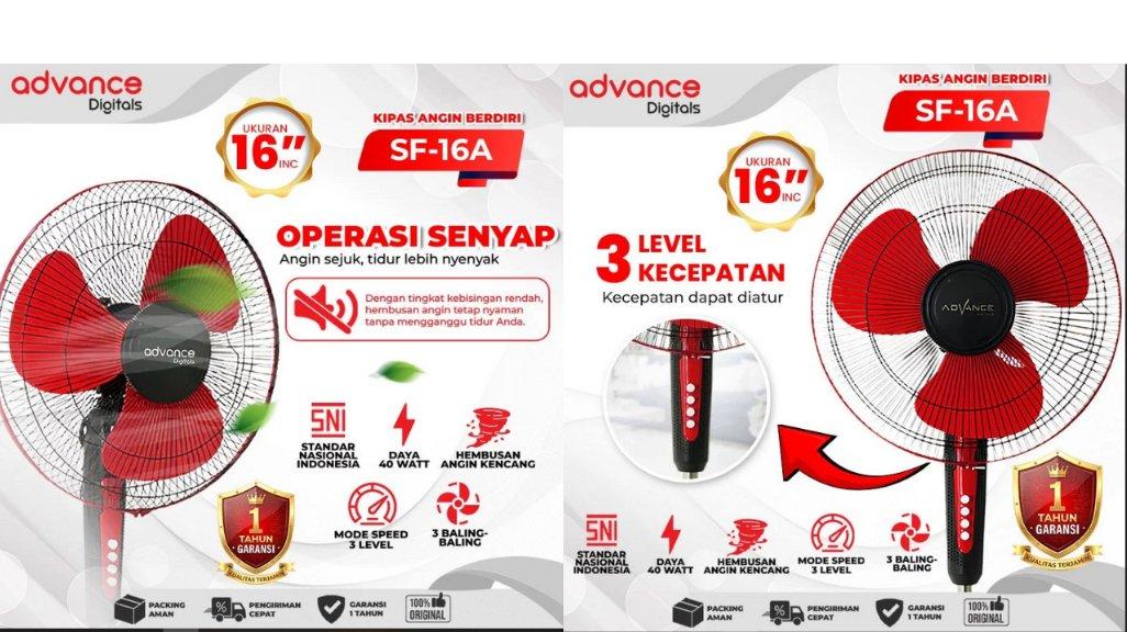 5 Rekomendasi Kipas Angin Berdiri Harga 100 Ribuan yang Berkualitas ...