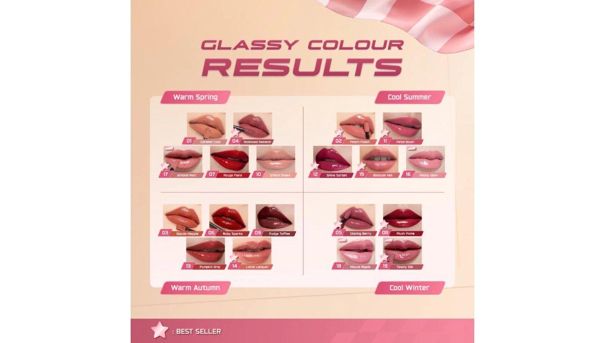 Review Wardah Lip Cream Glossy Glasting Liquid Lip Kemasan Baru ...