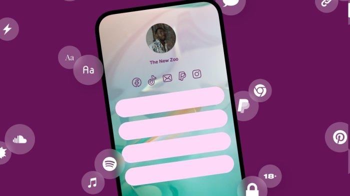 4 Rekomendasi Aplikasi Link in Bio Gratis untuk Instagram dan Tiktok - Tribunshopping.com