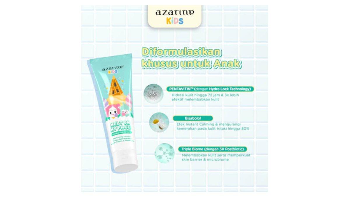 Review Lengkap Azarine Kids Melt On My Face Moistur Ice Cream ...