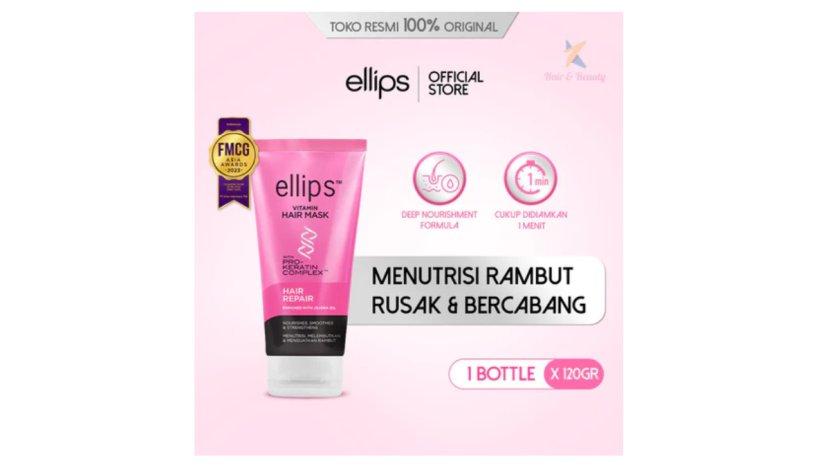 Review Ellips Hair Mask Pro Keratin Hair Repair: Solusi Rambut Rusak ...