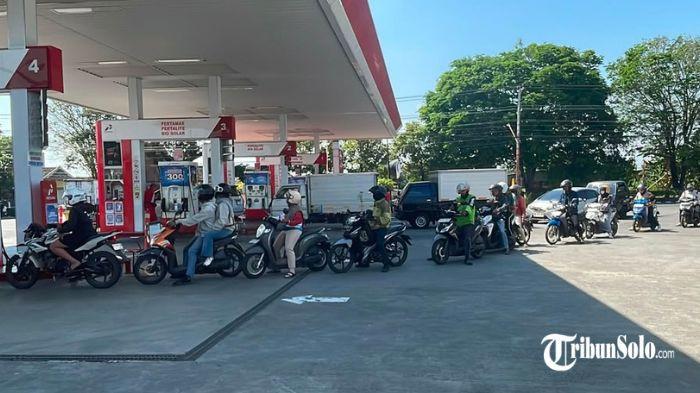 Batas Pembelian Pertalite SPBU Jombor Sukoharjo Maksimal 10 Liter per ...