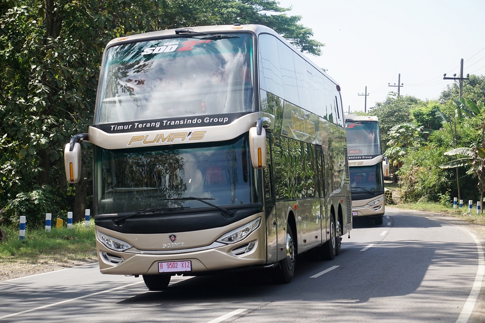 Naik Bus Serasa Pesawat, Ini Harga Tiket Bus Tingkat Pumas Saat Lebaran ...