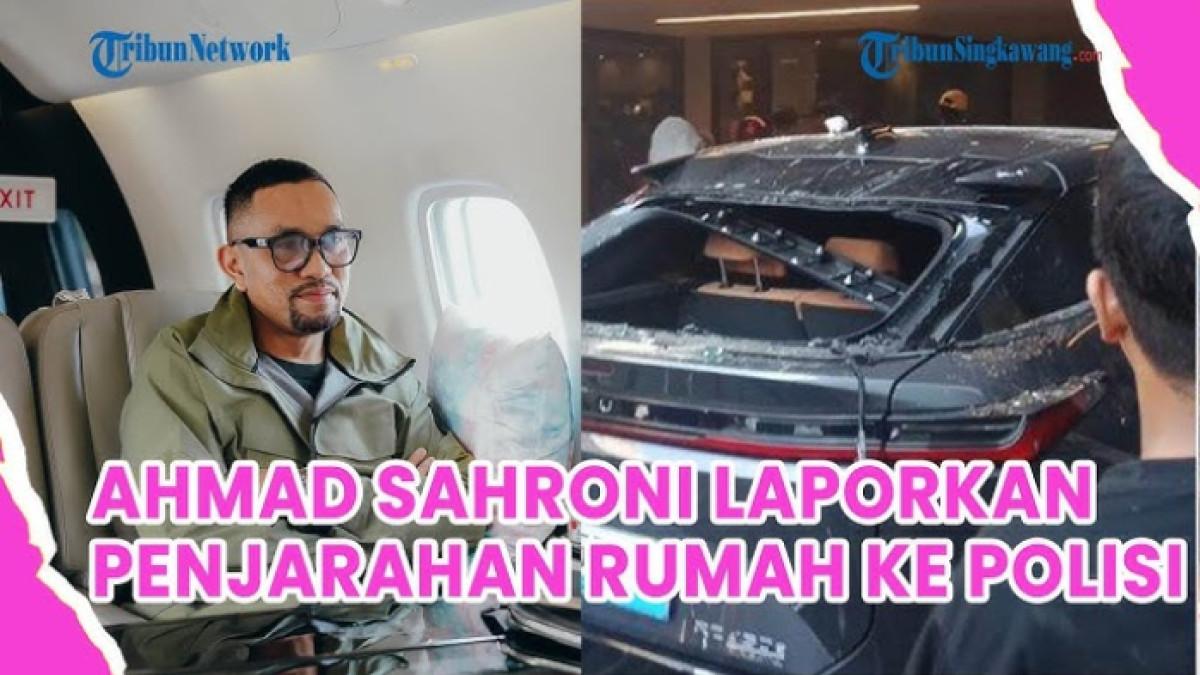 Dikira Pasrah, Ahmad Sahroni Muncul Gandeng Polisi, Laporkan Penjarah ...