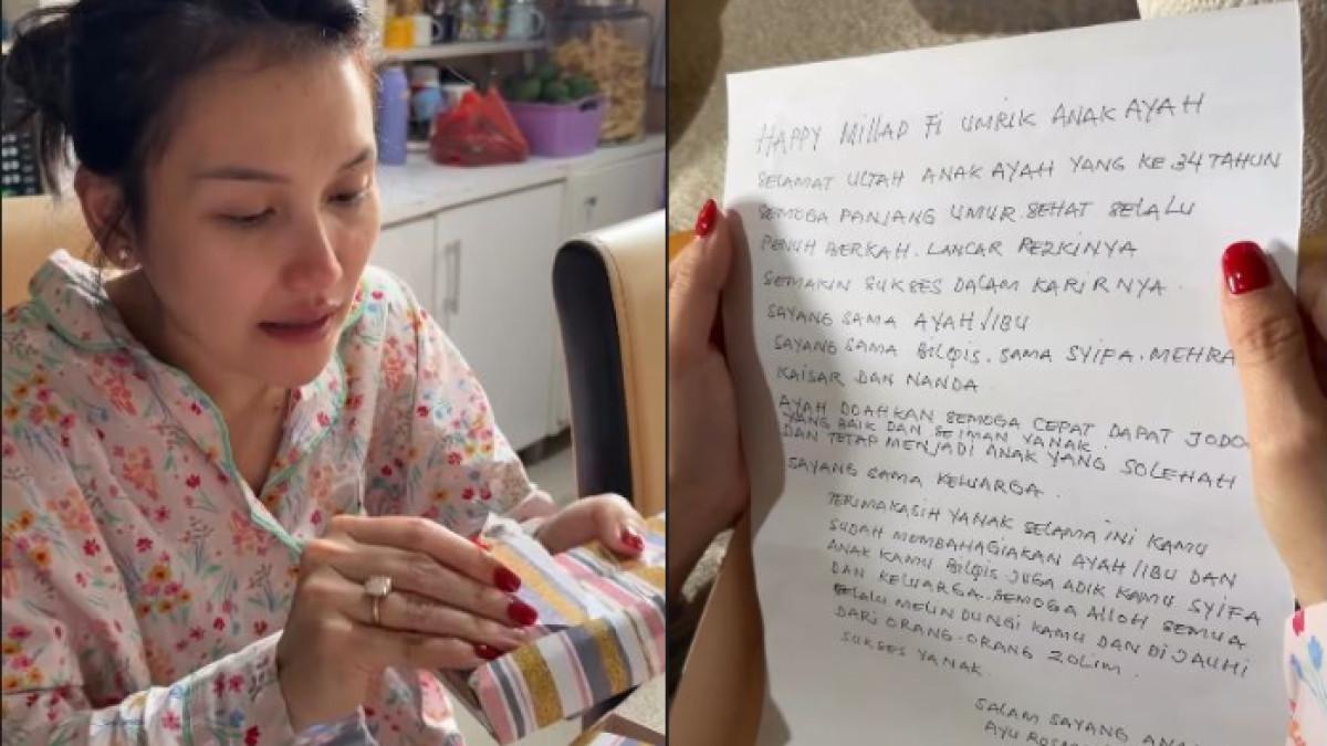 Isi Surat dari Ayah Rozak di Momen Ultah Ayu Ting Ting, Singgung Peran ...