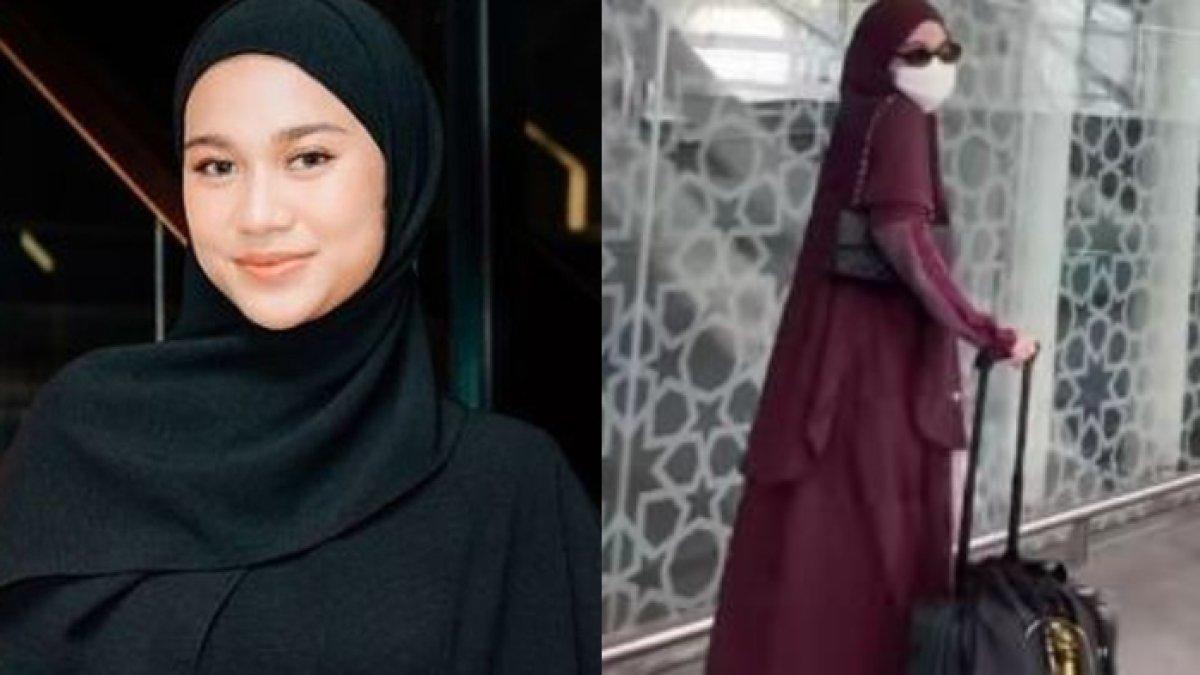Potret Azizah Salsha Umroh, Tampil Syari Pasca Ramai Selingkuh, Istri Arhan Bantah 'Cuci Tangan ...