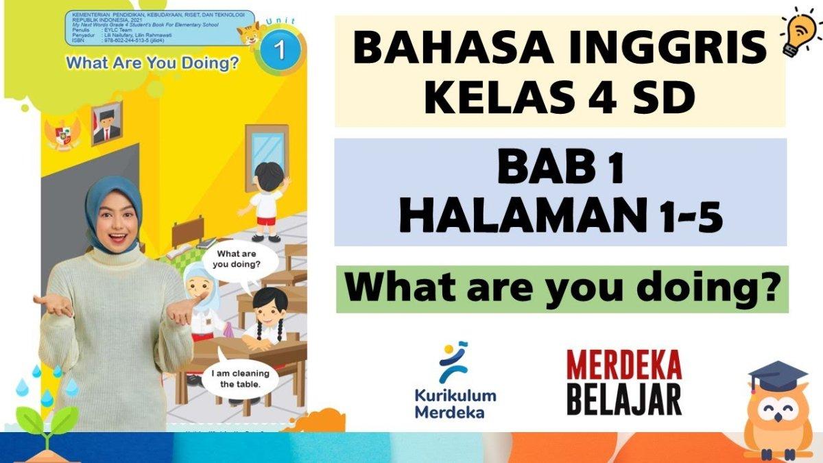 40 Kunci Jawaban Bahasa Inggris Kelas 4 Semester 1 Kurikulum Merdeka, Latihan Soal UTS PTS ...