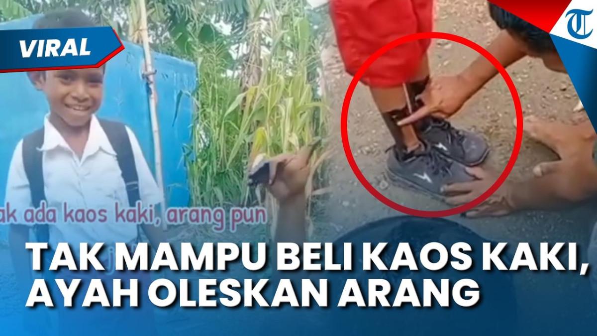 Sosok Marciano, Bocah SD Viral Dipakaikan Arang Ayah Sebagai Ganti Kaos ...