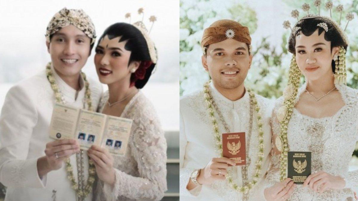 5 Artis Menikah Pakai Adat Jawa, Nagita Slavina Manglingi, Aaliyah Massaid Anggun Bak Putri ...