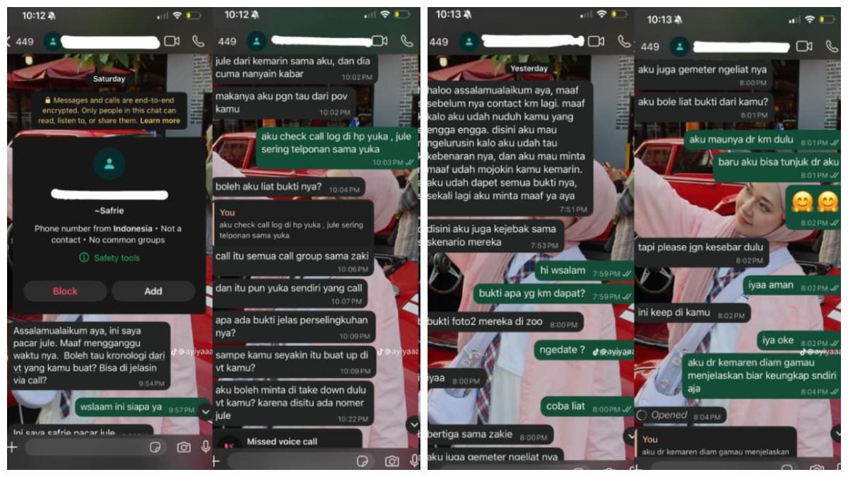 Dari Selingkuhan Kini Diselingkuhi Balik, Safrie Pilu Temukan Bukti Jule Bareng Yuka: 'Aku ...