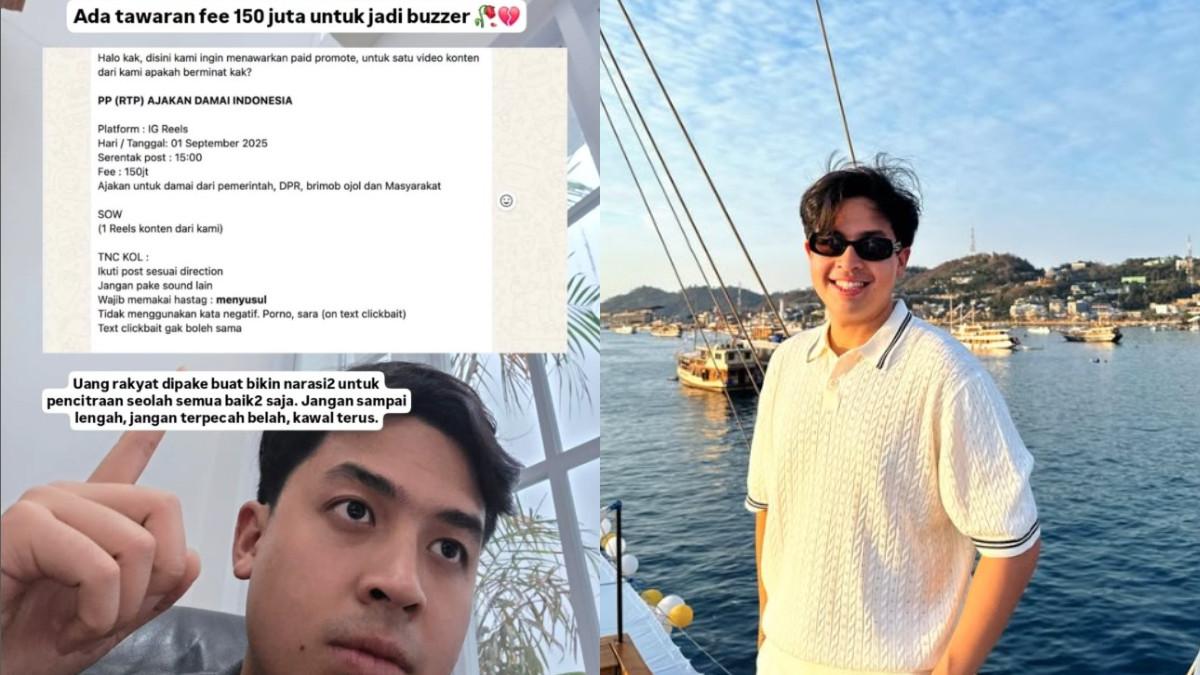 Dibayar Rp 150 Juta Jadi Buzzer Pemerintah, Jerome Polin Tolak Mentah-mentah: Jangan Korbanin ...