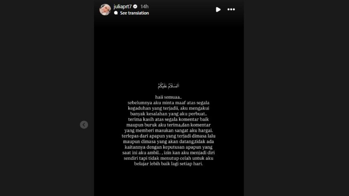 Pengakuan Jule usai Lepas Hijab hingga Keciduk Bareng Jefri Nichol ...