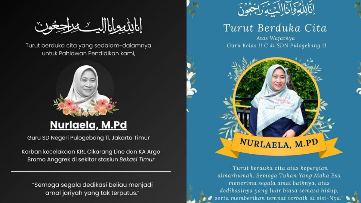 Sosok Guru Nurlaela, Korban Meninggal Tabrakan Kereta Bekasi, Sempat ...