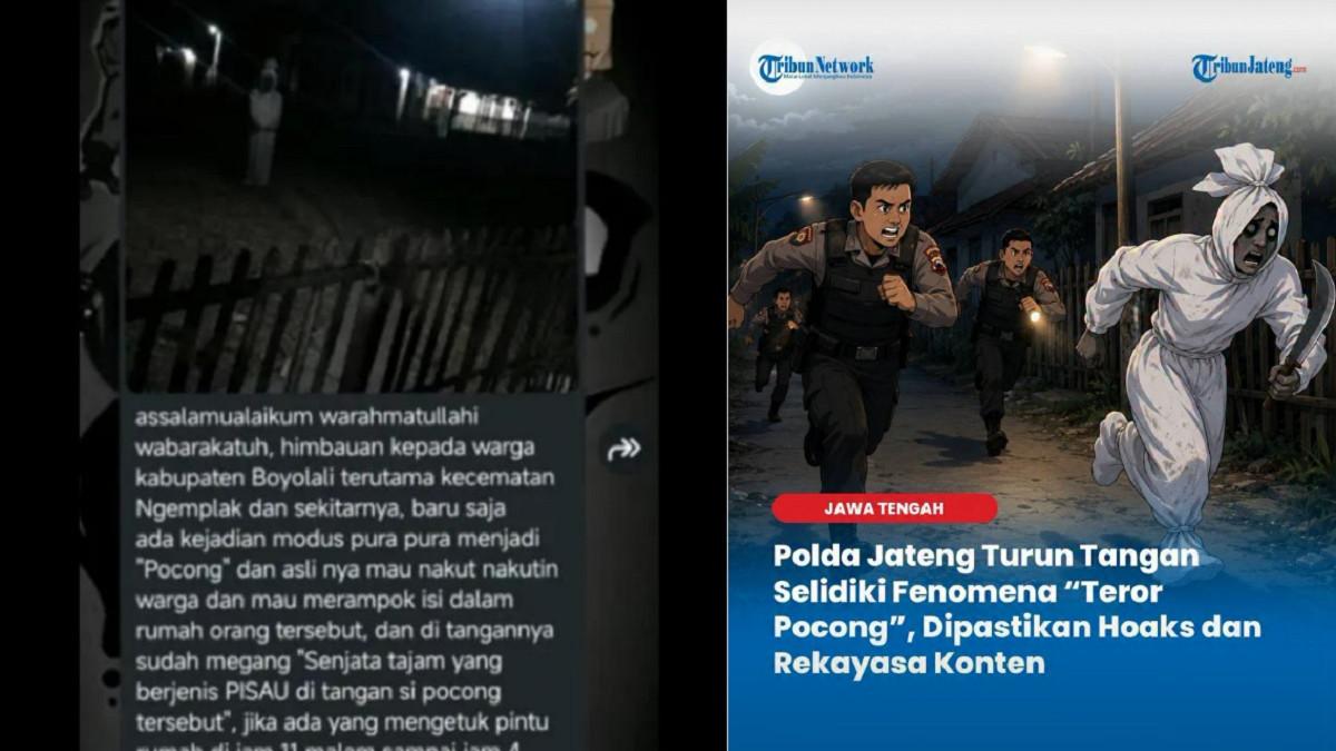 Viral Kabar Pocong Bersenjata Sudah Sampai Ngemplak, Boyolali Jateng ...