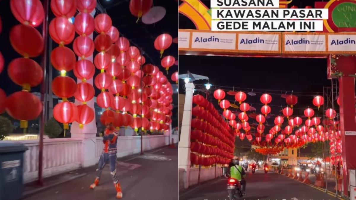 Solo Siap Menyala di Malam Imlek, Ribuan Lampion Cantik Menghiasi Pasar ...