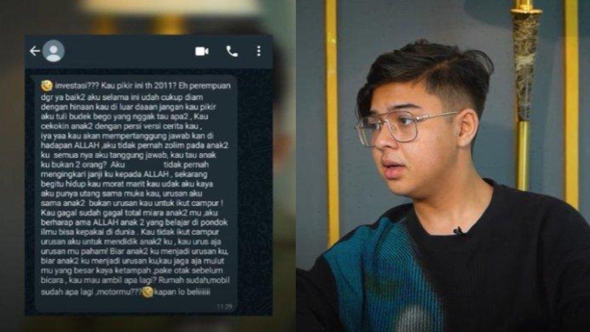 Amarah Baim Cilik Lihat Chat Kasar Ayah ke Ibunya, Dituding Tak Becus ...