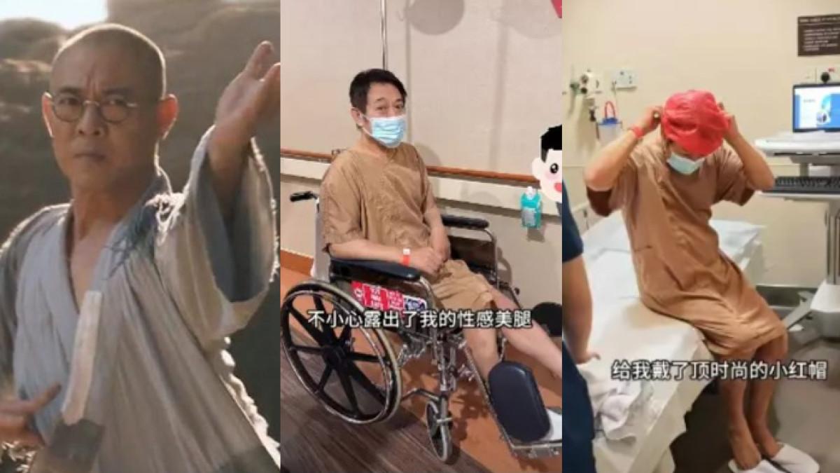 Usia Tak Bisa Bohong, Aktor Laga Jet Li Kini Terbaring Lemah di RS ...
