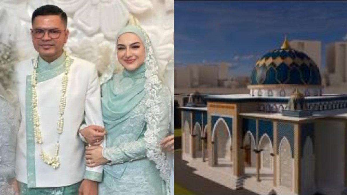Penampakan Masjid Jadi Mahar Haldy Sabri Nikahi Irish Bella, Megah, Bernama Al Ikhlas Dwi Astuti ...