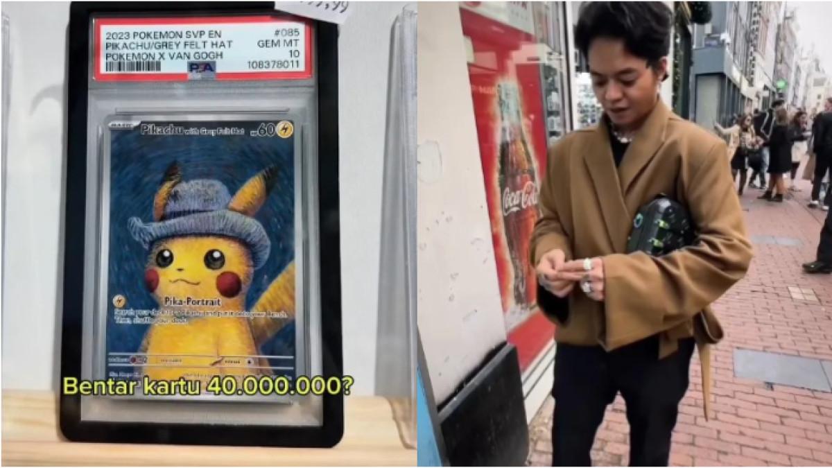 Demi Koleksi, Reza Arap Rela Beli Selembar Kartu Pokemon Limited Harga ...
