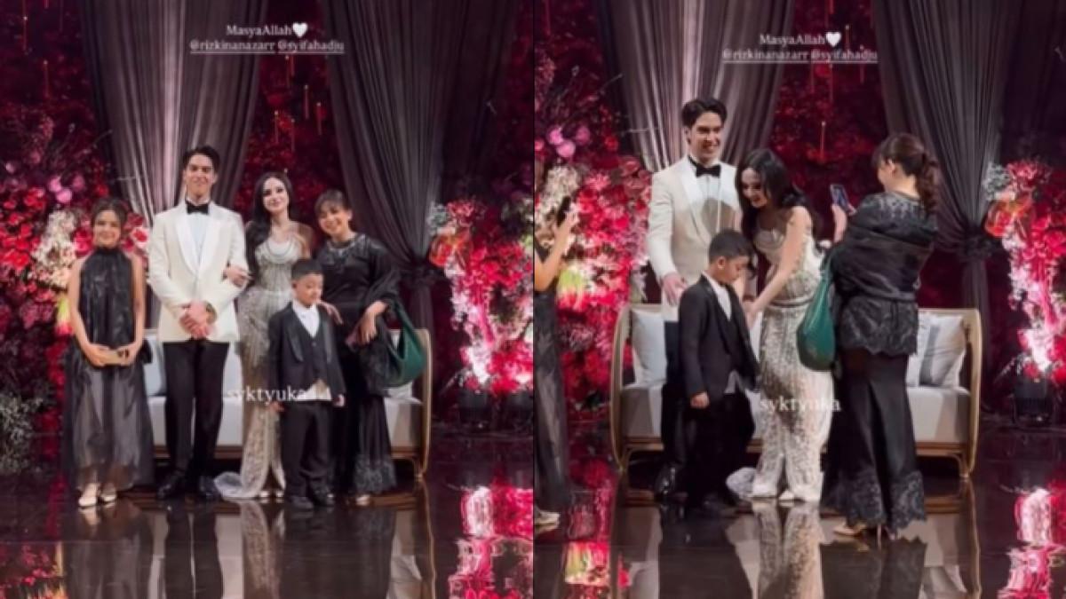 Momen Kakak Rizky Nazar Hadiri Pernikahan Syifa Hadju & El Rumi, Ikut ...