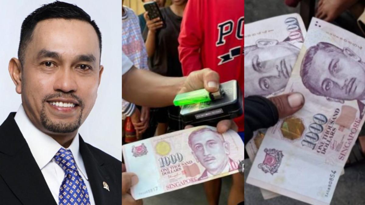 Penampakan Brankas Ahmad Sahroni Dijebol Massa, Duit Pecahan 1000 Dolar ...