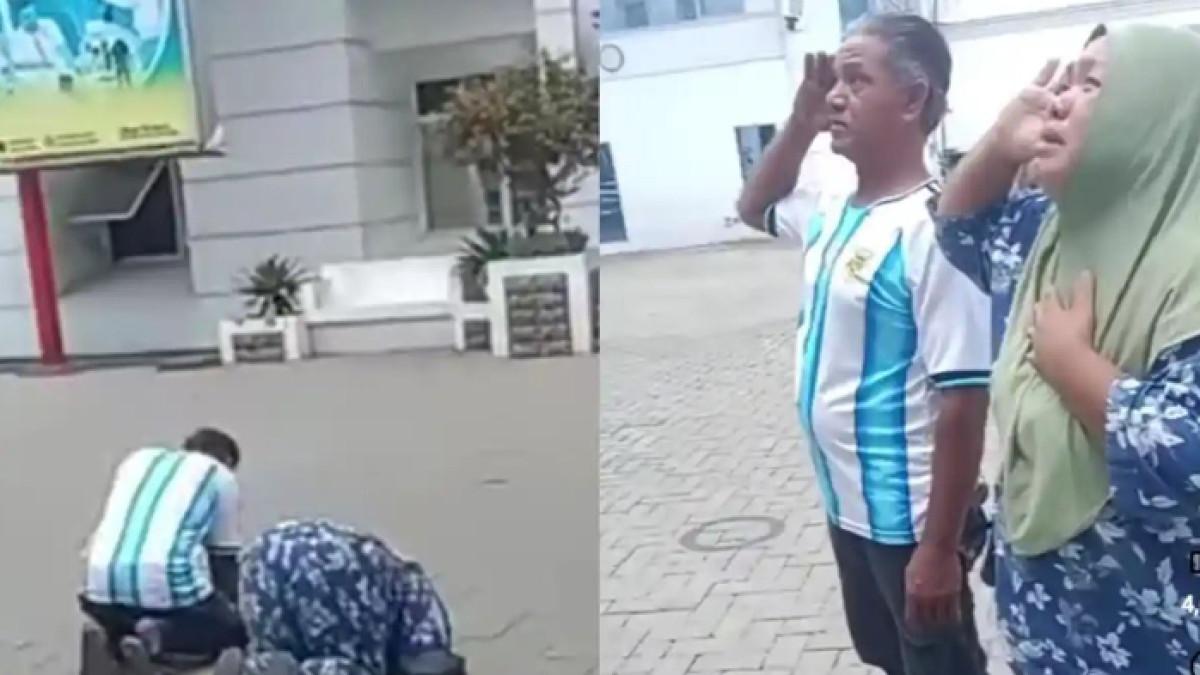 Pasutri Sujud Depan Baliho Gubernur Sumut Bobby Nasution, Butuh Biaya ...