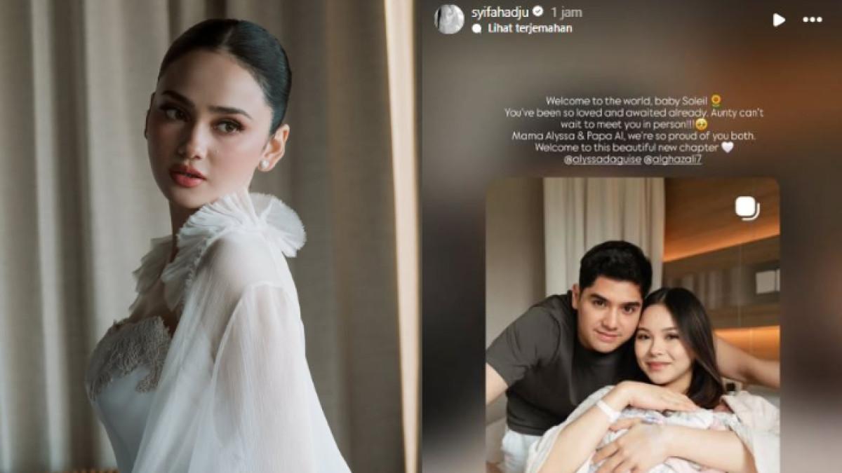 Syifa Hadju Ikut Bahagia Atas Kelahiran Soleil Anak Al dan Alyssa ...