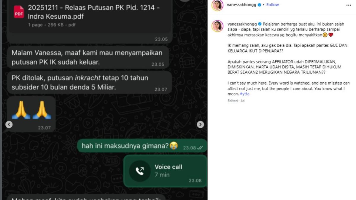 Ingat Indra Kenz Ditangkap Kasus Judi Online? Gagal Bebas Tahun Ini ...