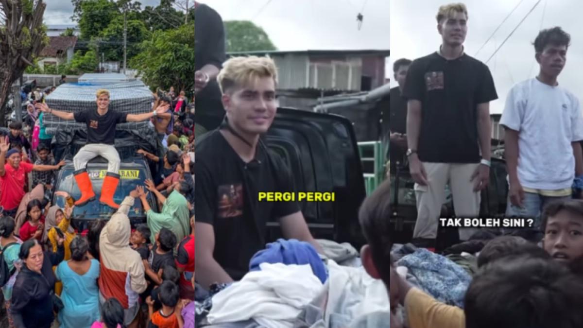 'Pergi Kamu!' Aishar Khaled Diusir saat Bagi Bantuan Banjir di Bali ...
