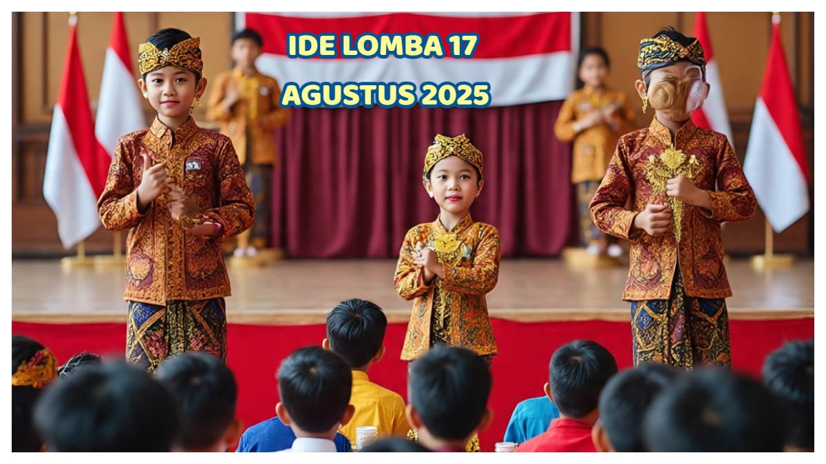 Macam macam Lomba 17 Agustus Seru dan Unik 2025, Ada Estafet Air, Tarik ...
