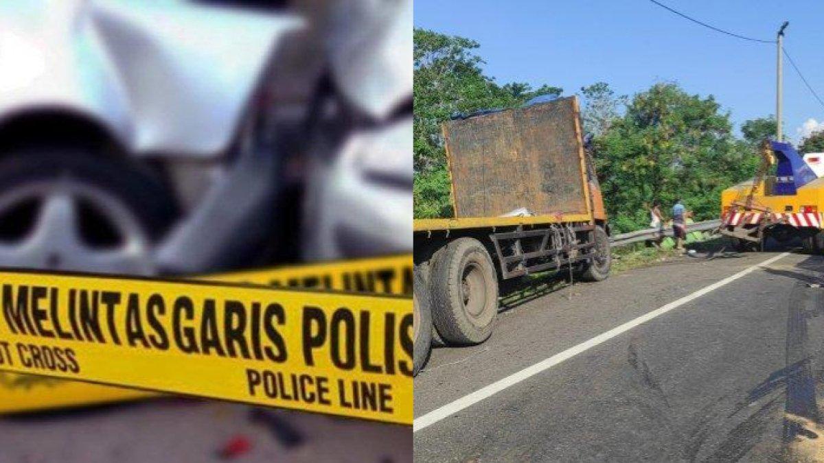 MENGERIKAN, Kecelakaan di Tol Cipularang, Sopir Truk Kabur Usai Alami Rem Blong, 1 Korban Luka ...