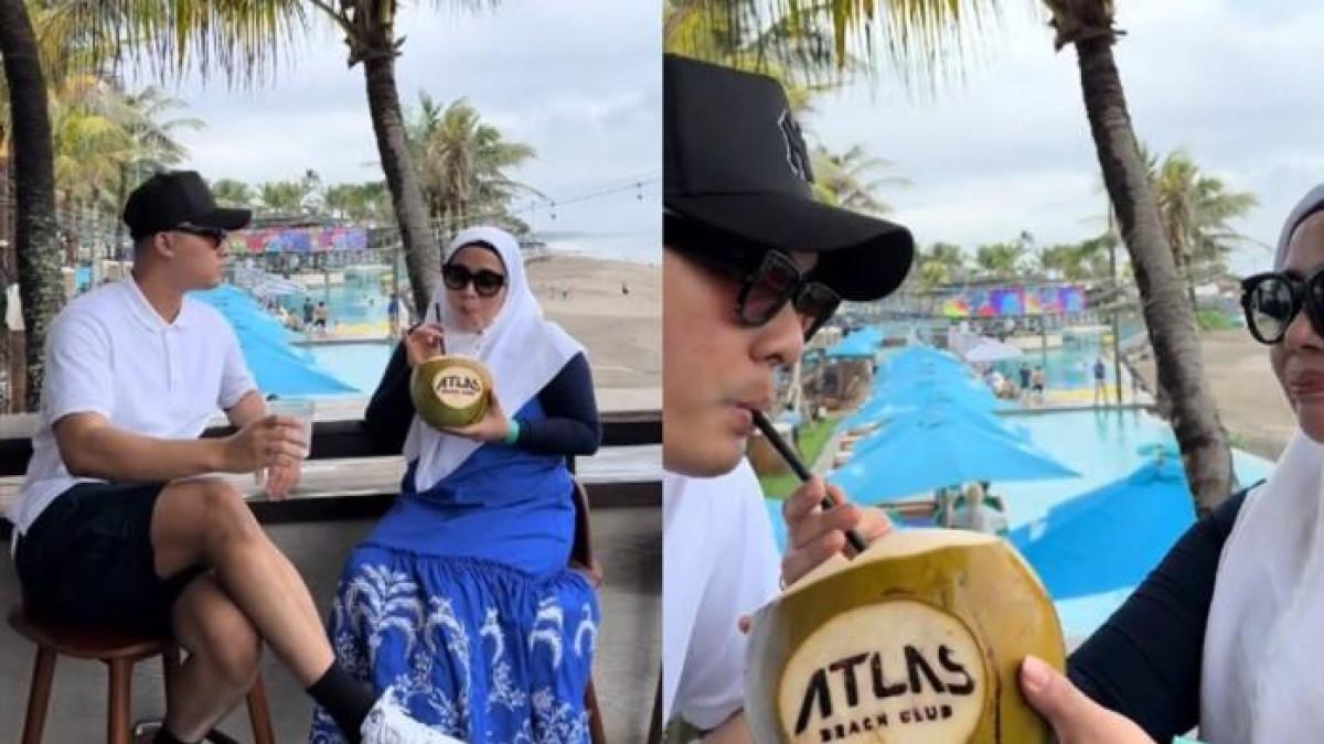 Sedang Babymoon? Potret Fadel Islami dan Muzdalifah Liburan di Bali ...