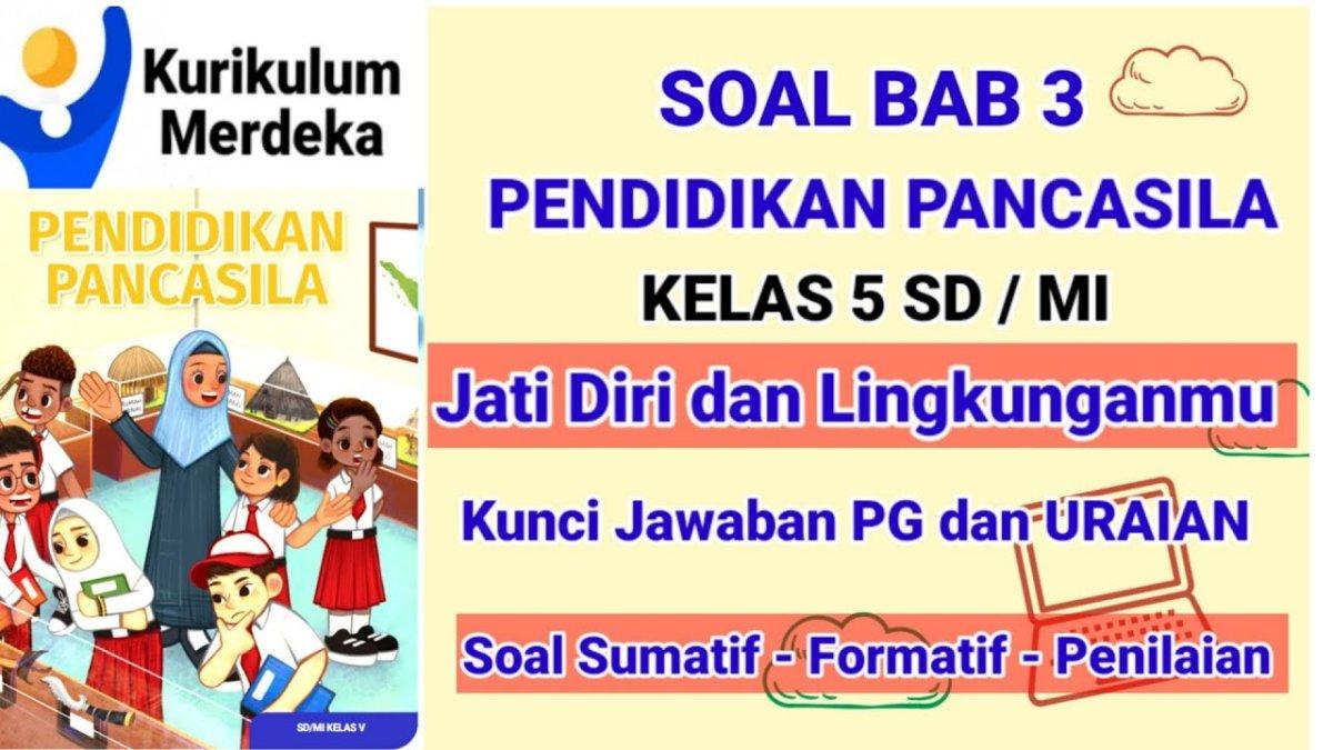 PPKN Kelas 5 SD/MI, Ringkasan Materi Semester 2 Unit 3 Jati Diri dan Lingkungan Kurikulum ...