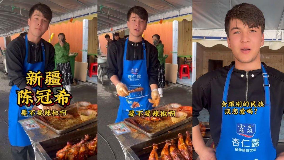 Viral Sosok Pria Penjual Ayam di China, Paras Tampan Curi Perhatian ...