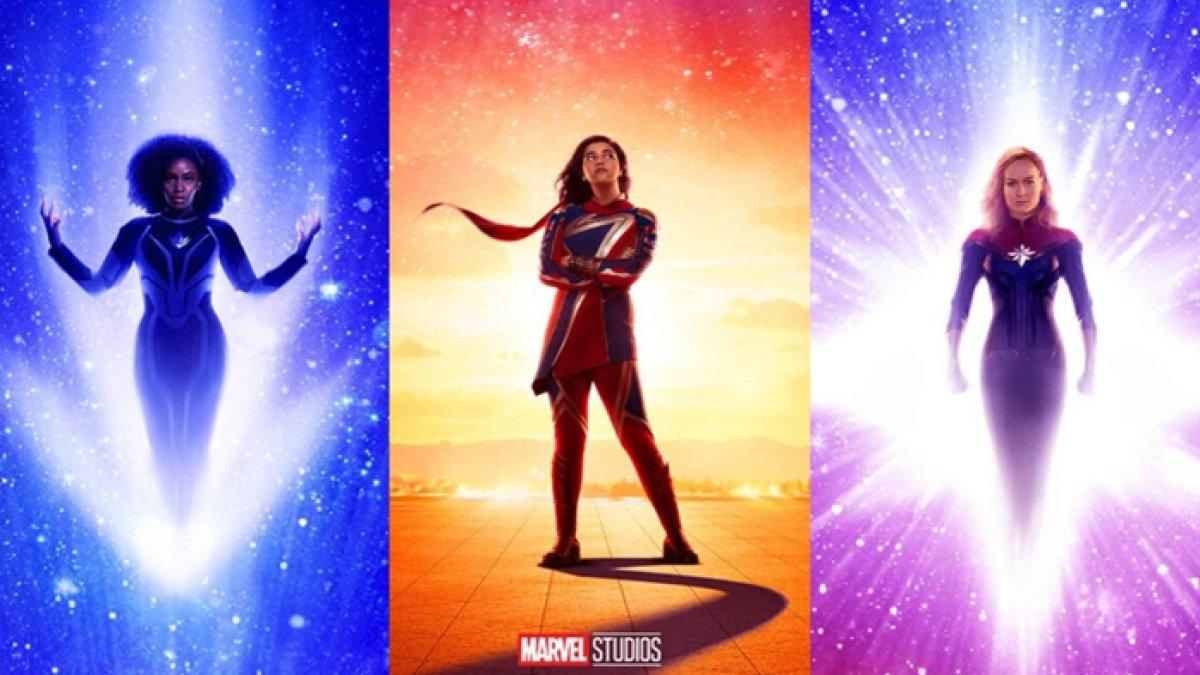 Teaser Perdana Film The Marvels, Carol Danvers, Kamala Khan, dan Monica ...