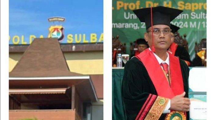 Profil AKBP Dr H Saprodin, Dirkrimsus Baru Polda Sulbar Bergelar ...
