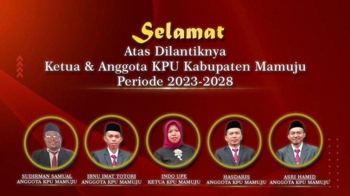 Indo Upe Pimpin KPU Mamuju? Ini Penjelasannya - Tribun-sulbar.com