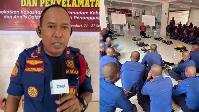 Cara Gunakan Alat SCBA Agar Tak Hirup Asap, Damkar Bagi Tips ke ...