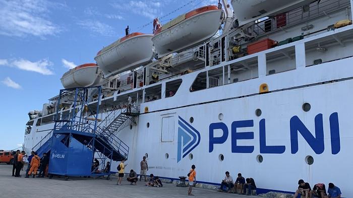 KM Tilongkabila Rute Baubau-Muna Tabrak Dangkalan Selat Buton Sulawesi ...