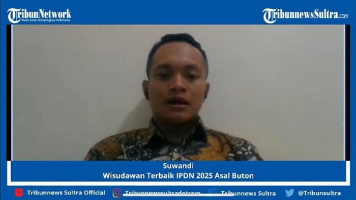 Kisah Perjuangan Suwandi Anak Pedagang Bakso di Buton Sulawesi Tenggara Jadi Wisudawan Terbaik ...