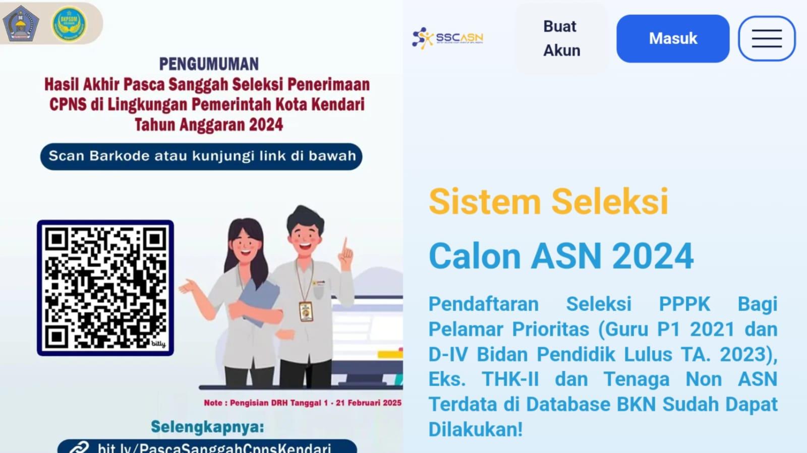 Pengisian DRH CPNS 2024 Lingkup Pemkot Kendari Sulawesi Tenggara di ...