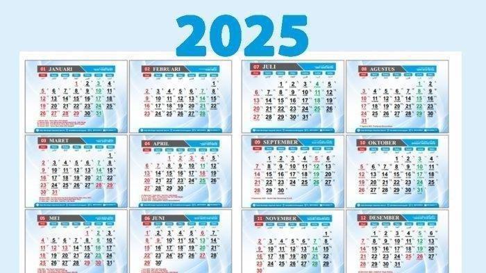 Kalender Pendidikan Semester 2 Tahun 2025, Lengkap Jadwal Libur Cuti ...