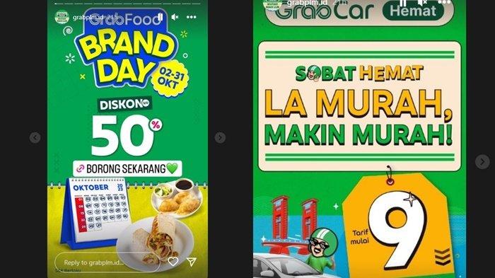 7 Kode Promo Grab Hari Ini 24 Oktober 2023, GrabFood Diskon Rp50 ribu ...