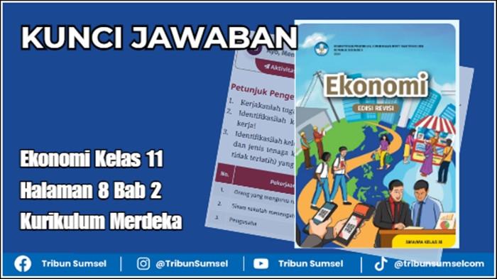 Kunci Jawaban Ekonomi Kelas 11 Halaman 8 Bab 2 Kurikulum Merdeka, Aktivitas 2.3: Ketenagakerjaan ...